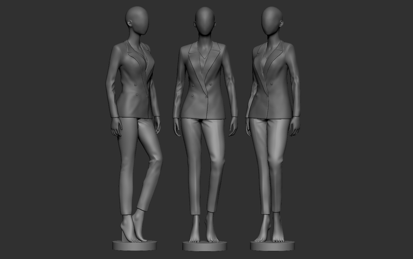🗿 Mannequin・ STL File for ・Cults