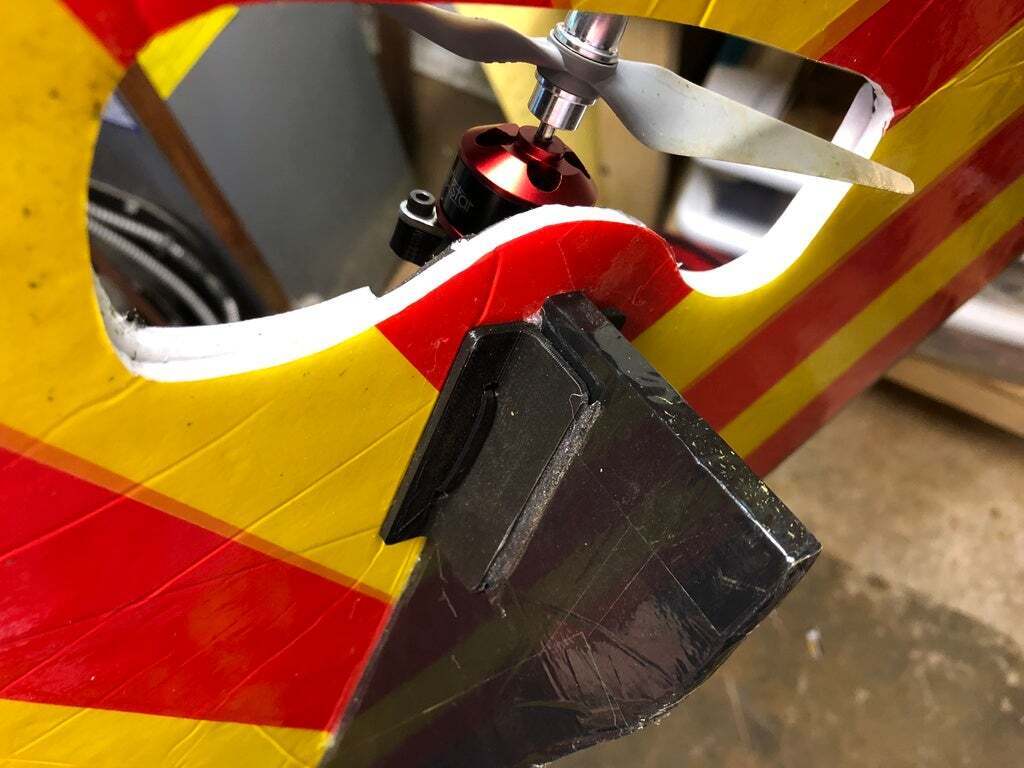 🪶 Flying Wing or RC Plane Brushless Motor Mount・Free STL File for ・Cults