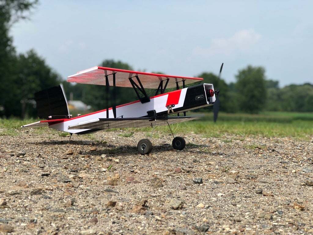 🛩️ Bi-Toob RC Plane Printed Parts + Build Description・Free STL File for ...