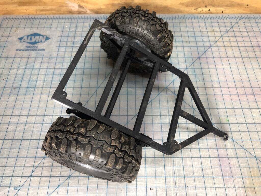 🚐 GH Scaler Trailer - Frame & Suspension・Free STL File for ・Cults