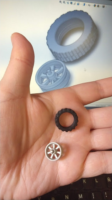 STL file LEGO Motorcycle Wheel 🏍️ ・3D printer design to download・Cults
