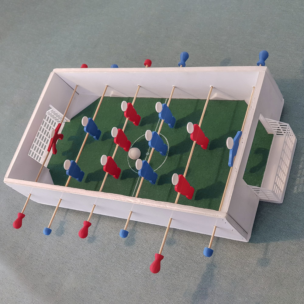 Free STL file Mini Table Football 🏈・3D printer design to download・Cults