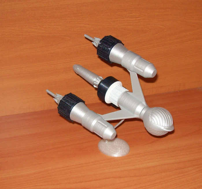 👽 Liberator blake's 7 model kit・ STL File for ・Cults