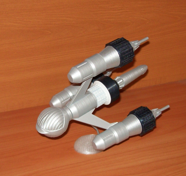 👽 Liberator blake's 7 model kit・ STL File for ・Cults