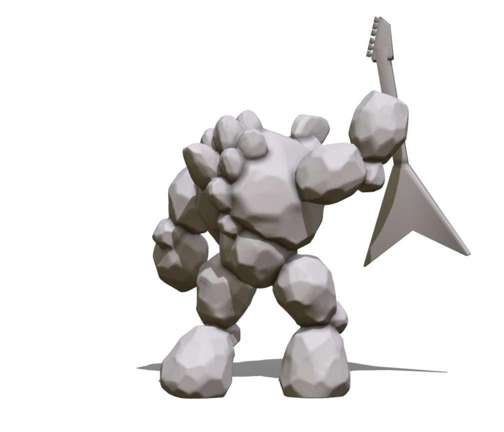 STL file Rock and Roll Rocker 🪨 ・3D printable model to download・Cults
