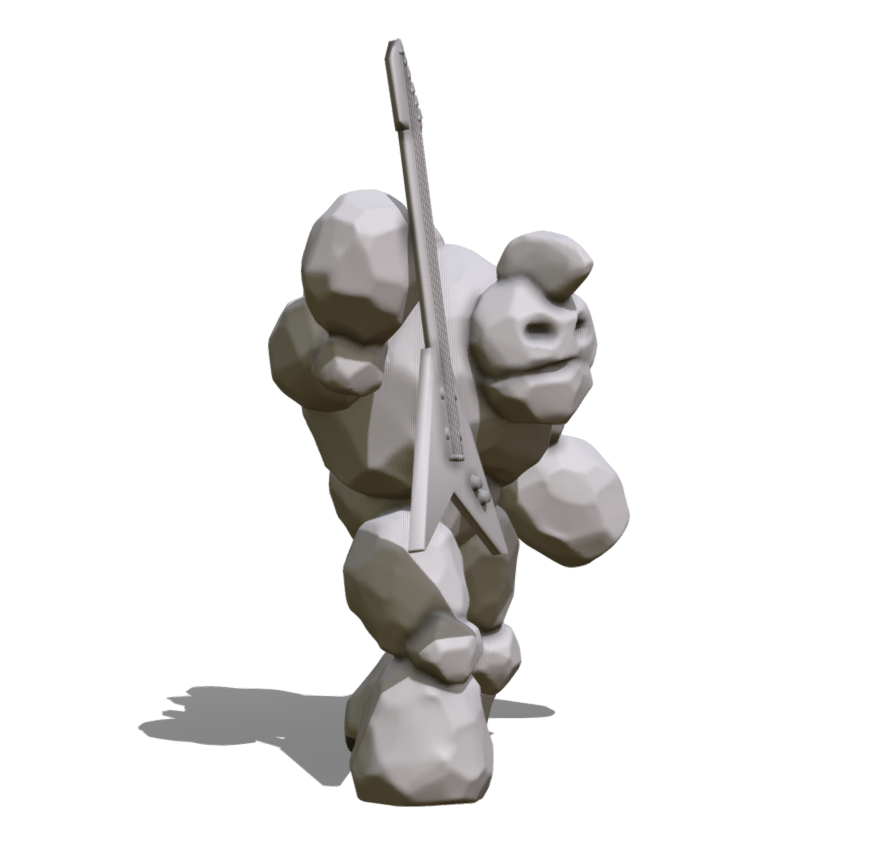 STL file Rock and Roll Rocker 🪨 ・3D printable model to download・Cults
