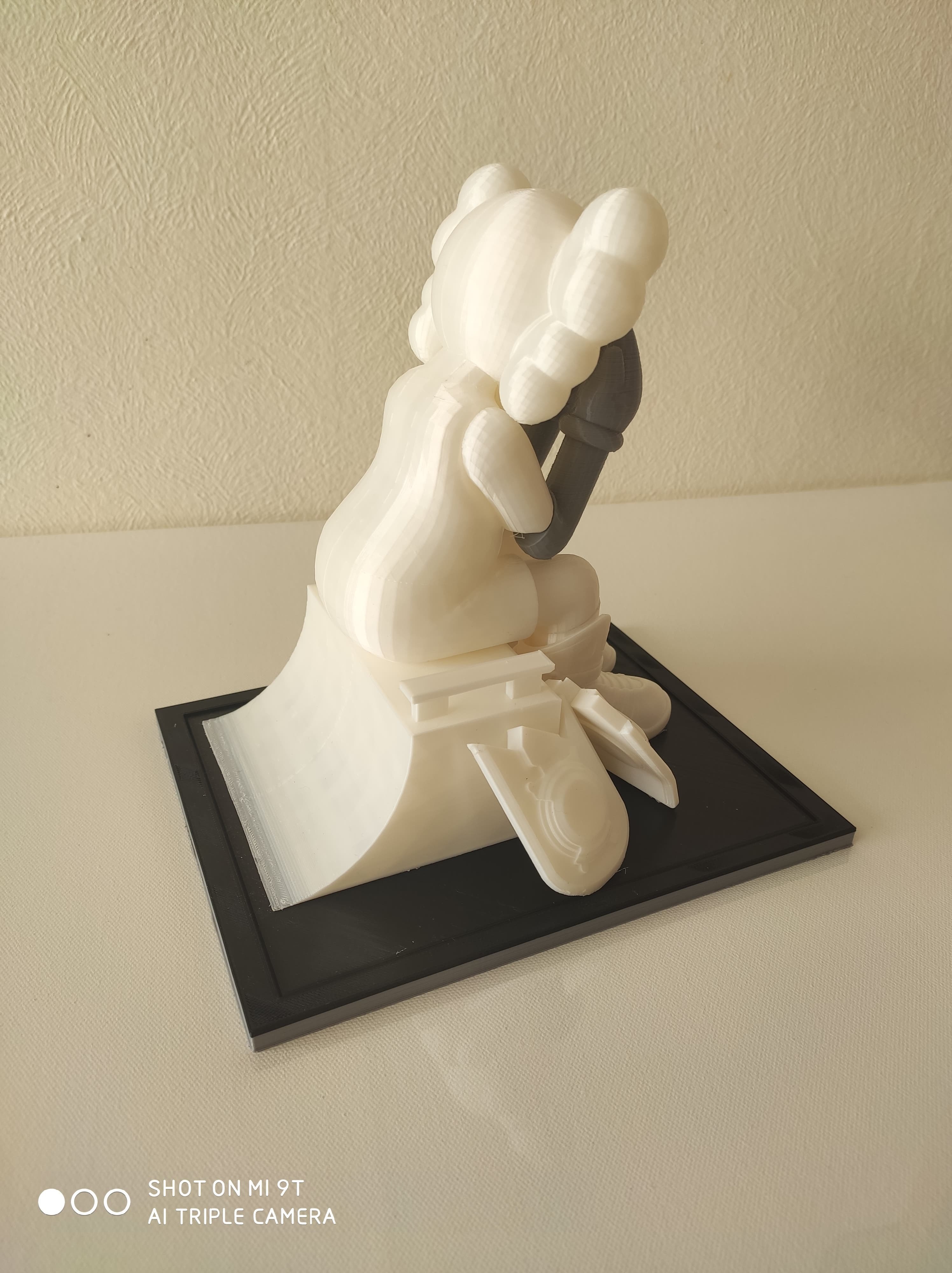 3D print Kaws sad - back to the future diorama. • made with Creality CR ...