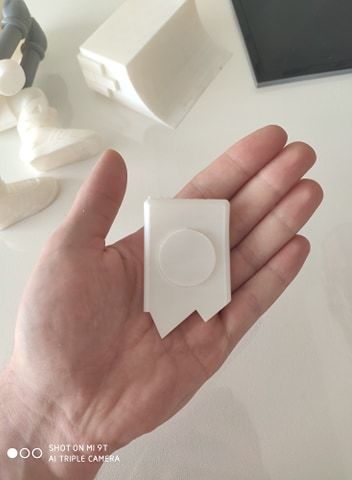 3D print Kaws sad - back to the future diorama. • made with Creality CR ...
