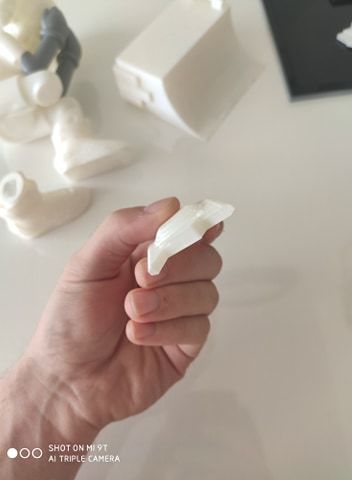 3D print Kaws sad - back to the future diorama. • made with Creality CR ...