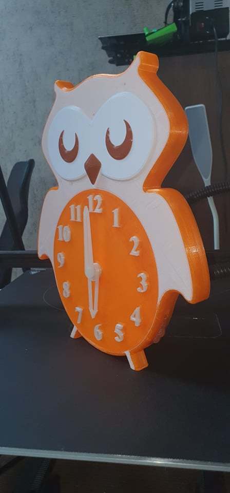 Free STL file Kids educational Clock V2 🕰️ ・3D print model to download ...