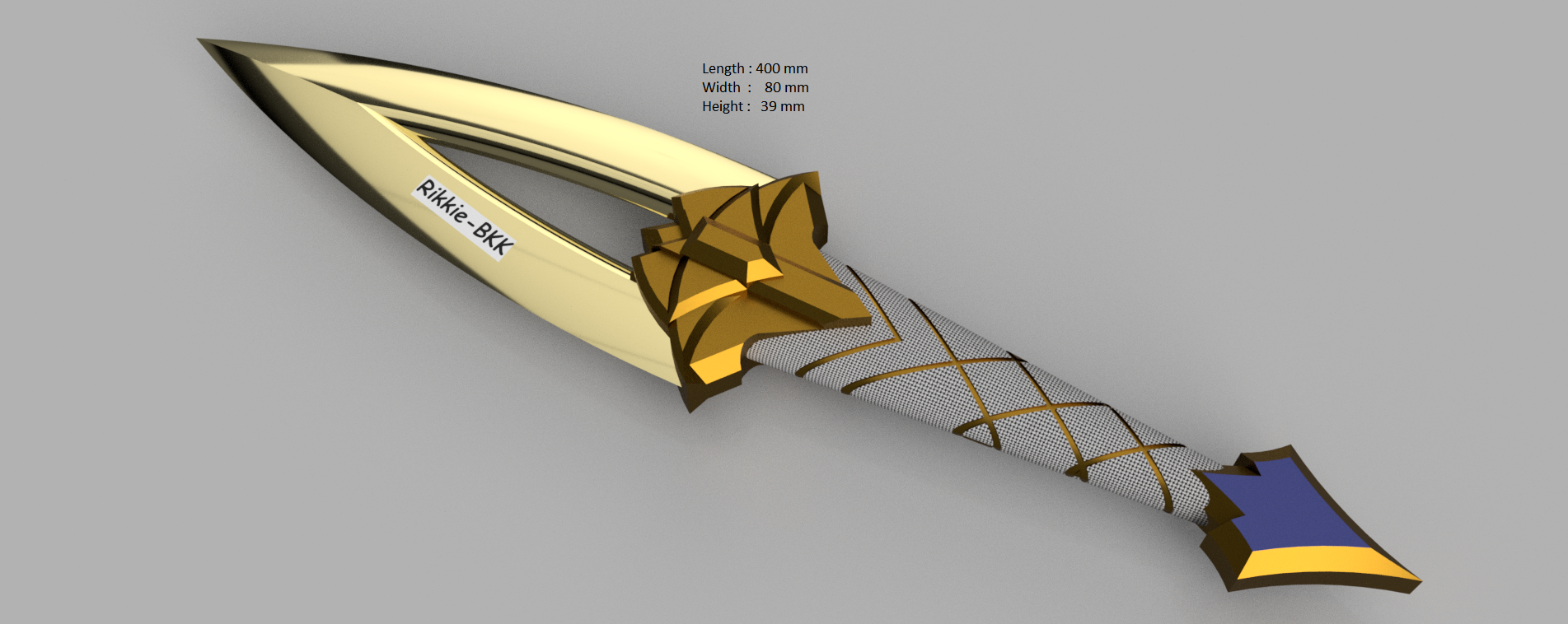 Fichier STL la ligue des légendes akali dagger 🗡️ ・Idée pour impression ...