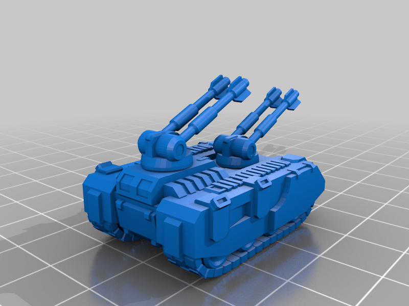 Free STL file 6mm AA tank 🪖 ・3D print design to download・Cults