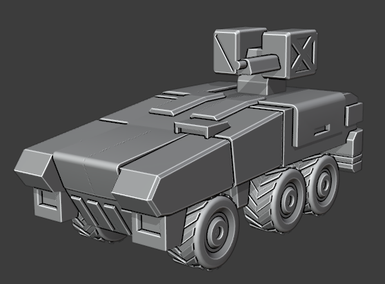 Free STL file Generic Armoured Car 🚗 ・3D printable model to download・Cults