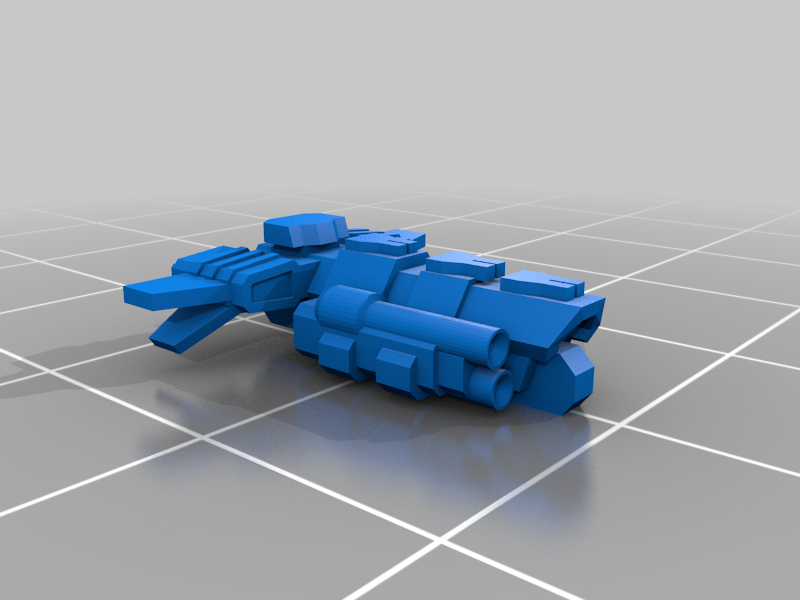 Free STL file Micro fleet 02 🚀・3D print design to download・Cults