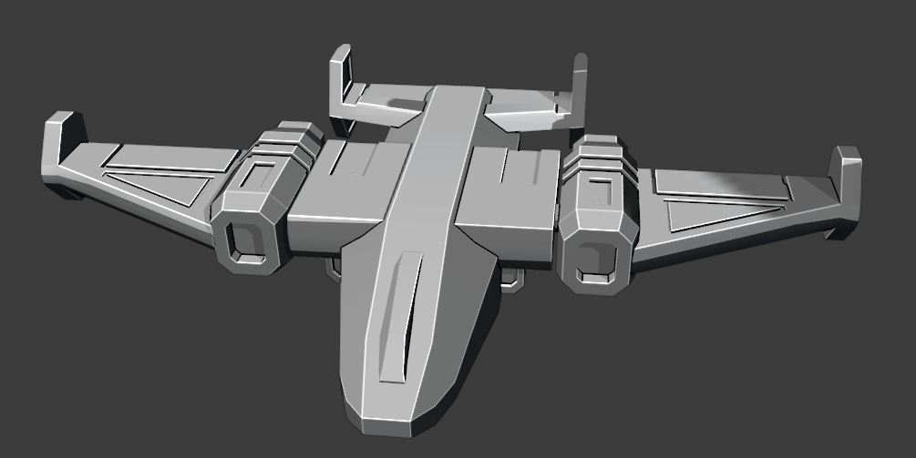 Free STL file Smirnov Sci Fi Dropship 🎲 ・3D printing idea to download・Cults