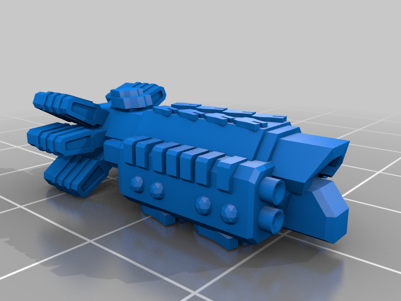 Free STL file Micro fleet 02 🚀・3D print design to download・Cults