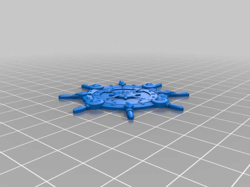 🧭 Golden Compass・Free STL File for ・Cults