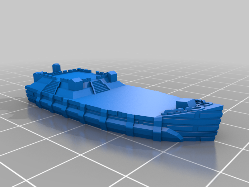 🎲 Stumpy G reveal barge・Free STL File for ・Cults