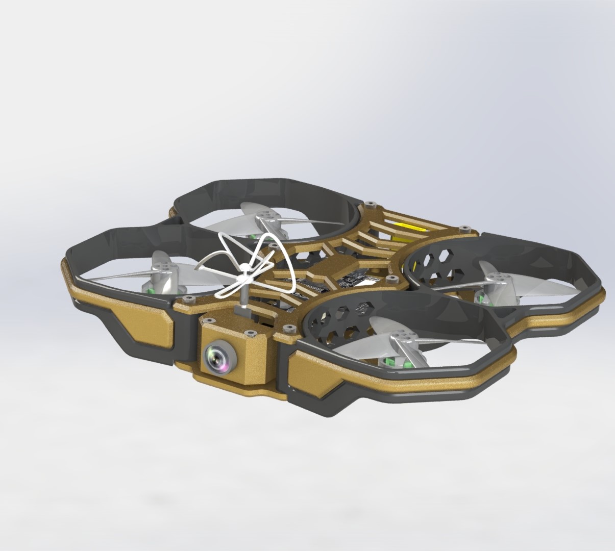 🎲 Mini Drone Chassis・ STL File for ・Cults