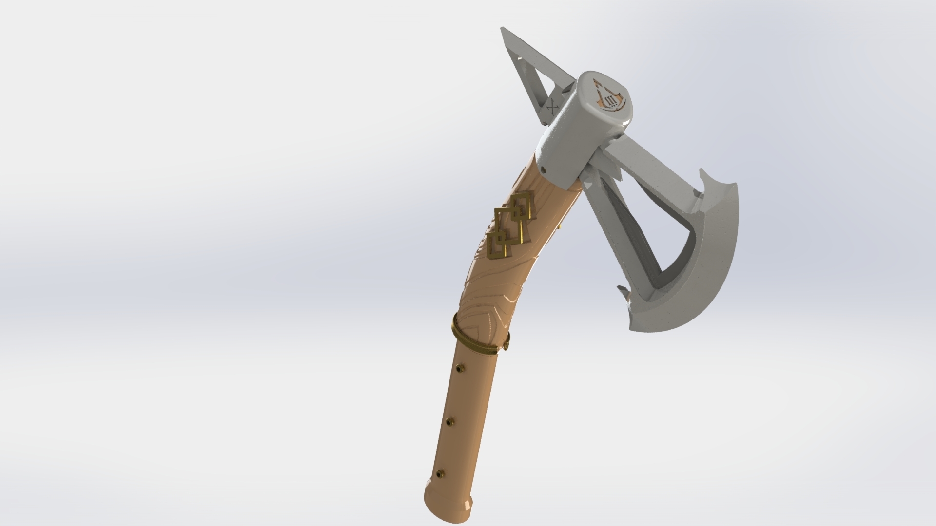 STL file Assassin's Creed - Tomahawk 👽 ・3D printer model to download・Cults