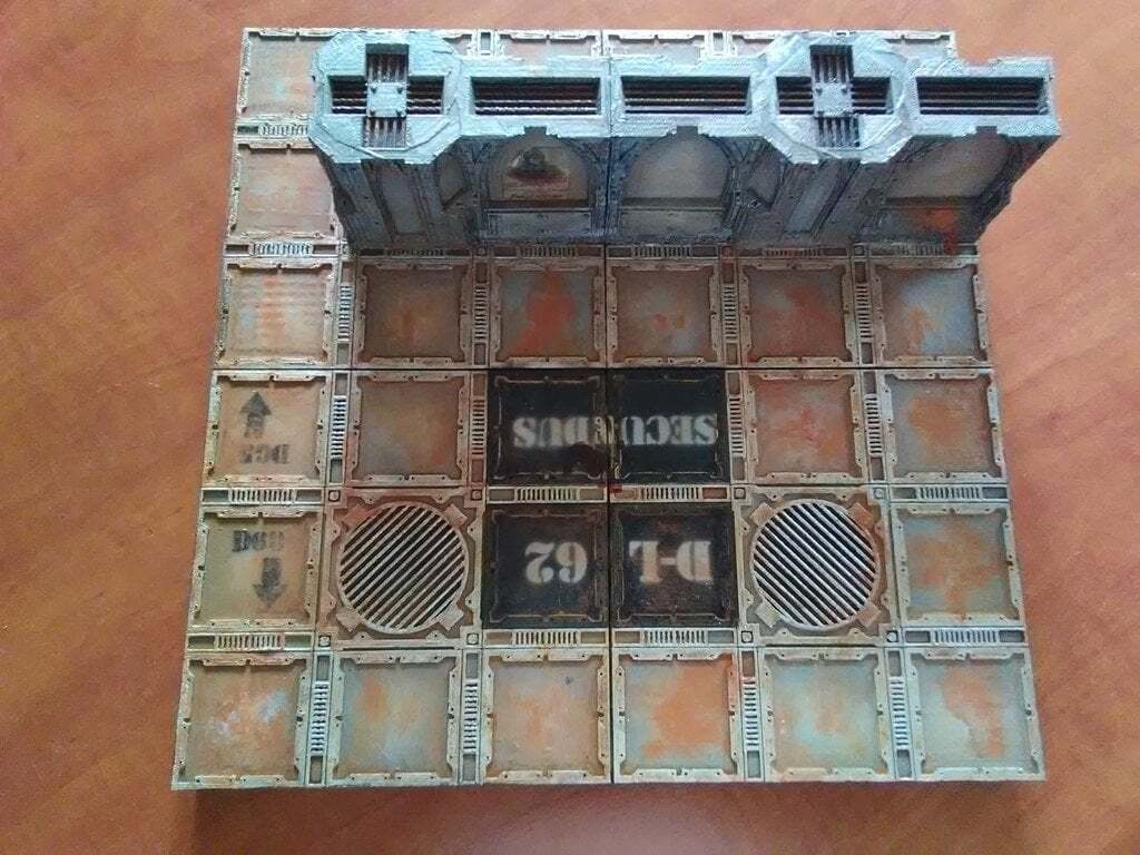 3D print Zone Mortalis Terrain Pieces (28mm scale)・Cults