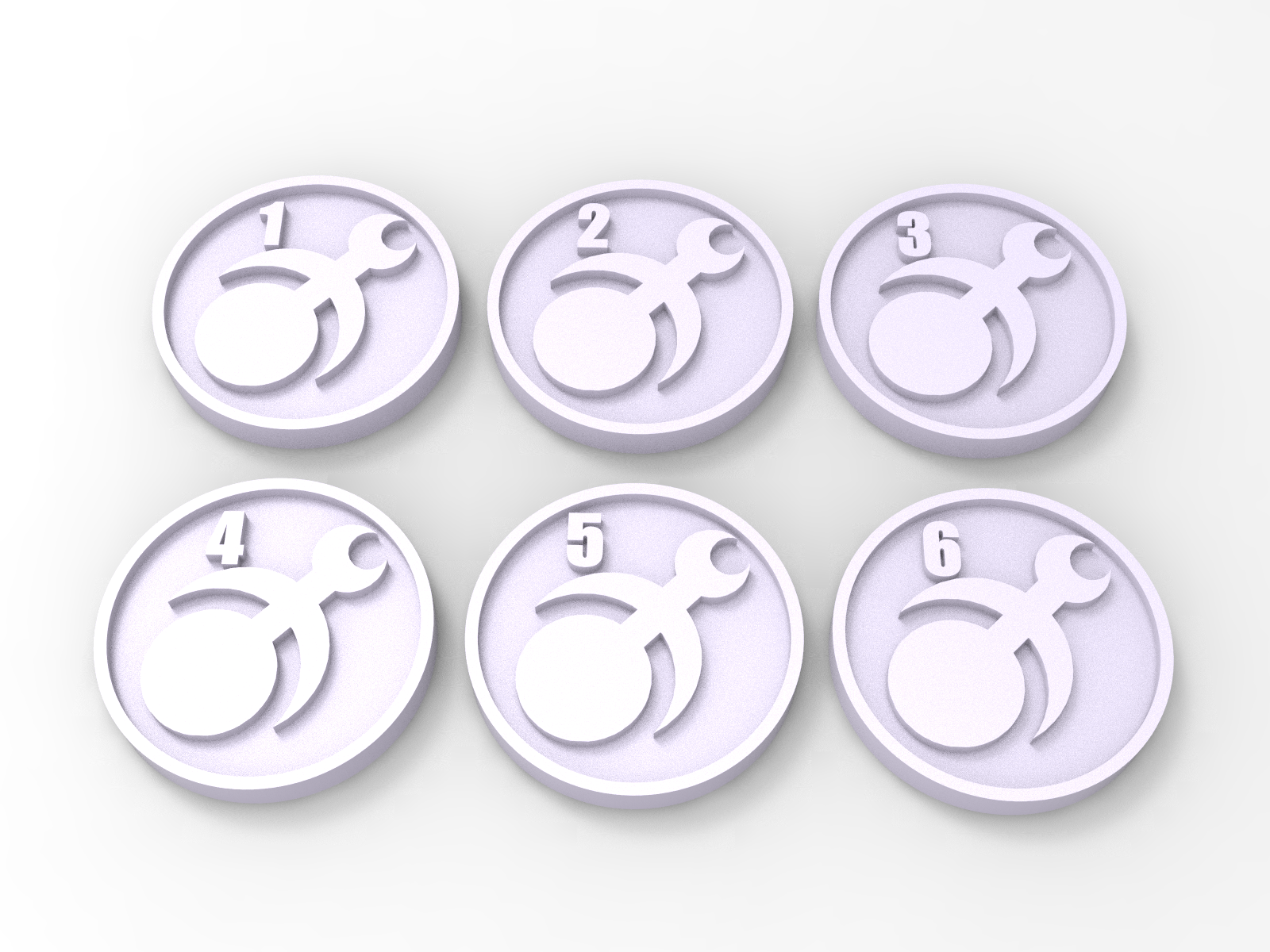 Free STL file Slaanesh Objective Markers ⚔ ・3D print object to download ...