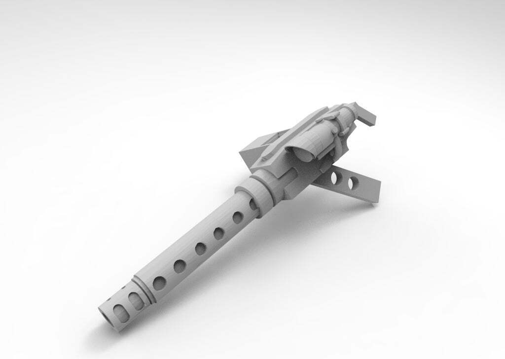 🎲 40k Pintle Mounted Heavy Stubber・Free STL File for ・Cults