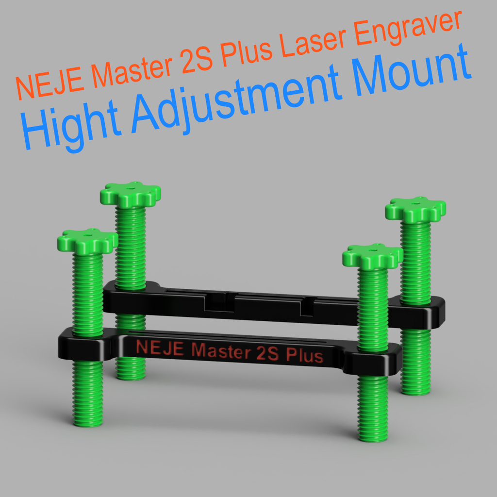 NEJE Master 2S Plus Laser Engraver Hight Adjustment Mount, Increase ...