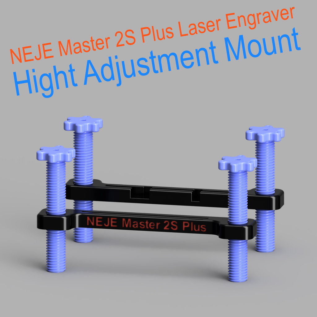 NEJE Master 2S Plus Laser Engraver Hight Adjustment Mount, Increase ...