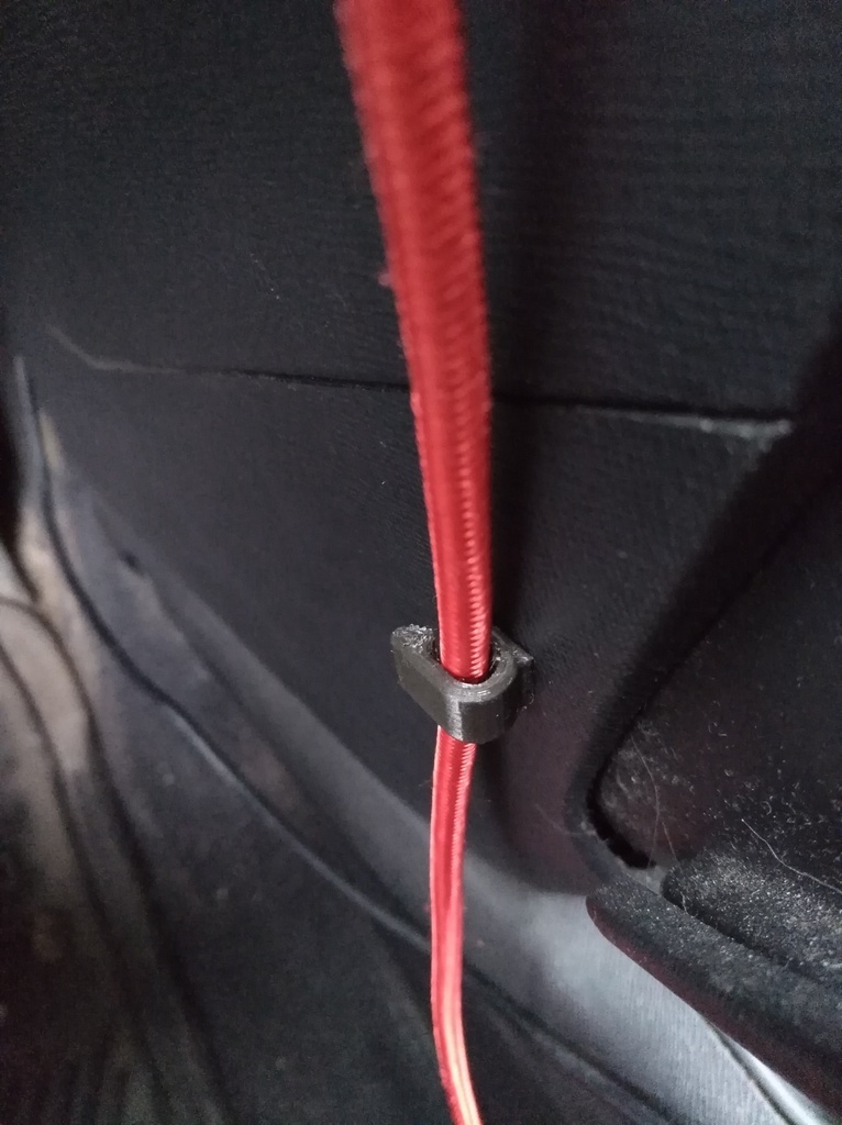 🔌 Cable clip for car・Free 3D File for ・Cults