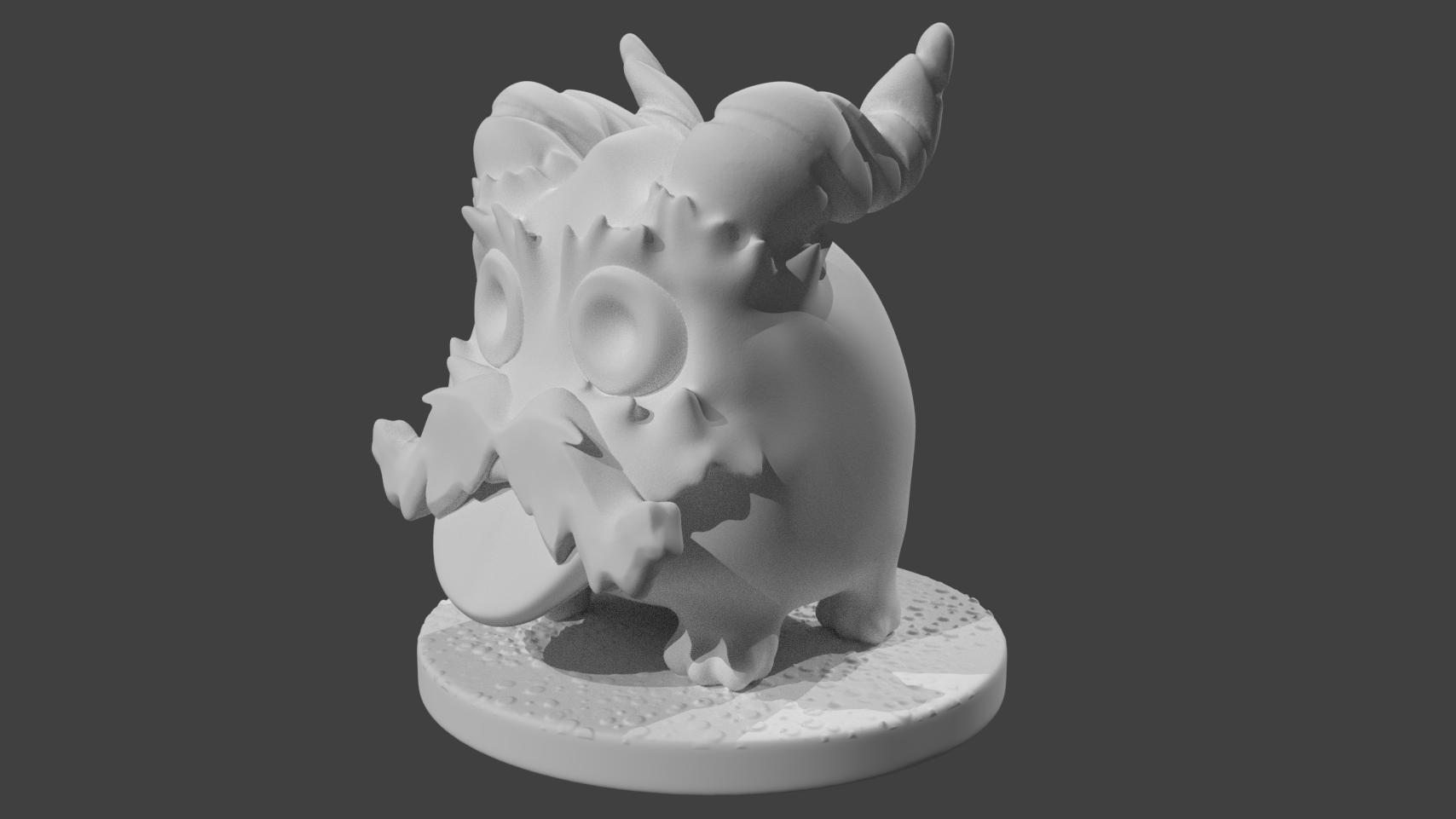 Archivo OBJ Mustache Poro (Braum poro) 🧔 ・Objeto imprimible en 3D para ...