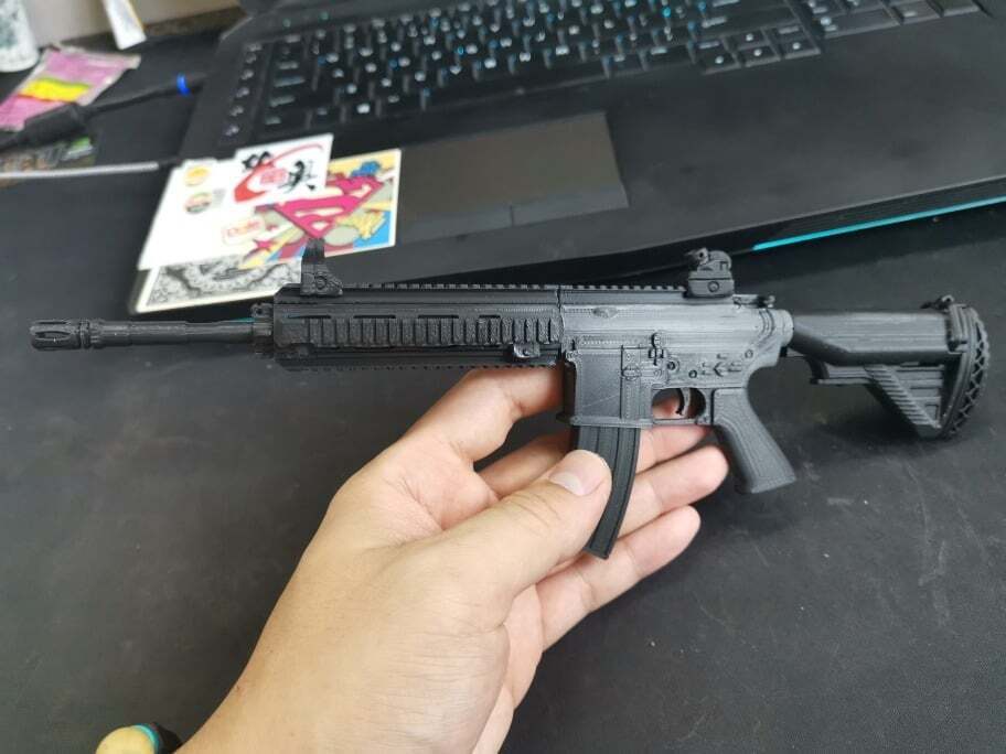 3D printable M416 (HK416)・Cults