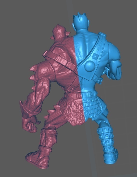 👽 TWO BAD MOTU 200X・ STL File for ・Cults