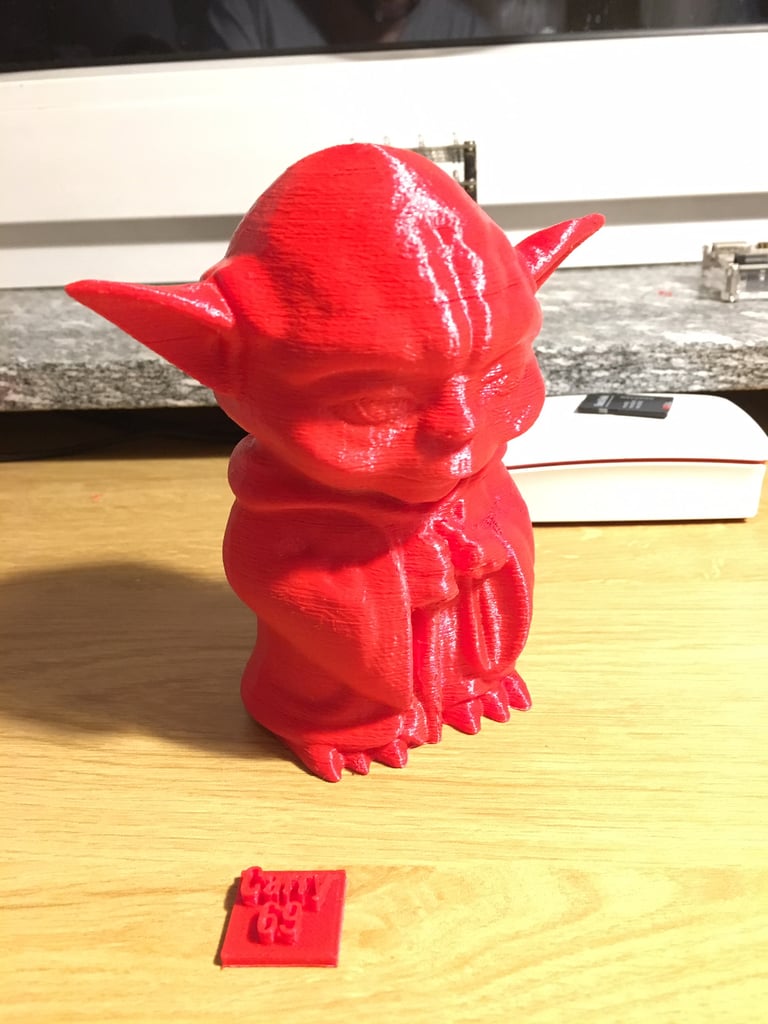3D print Mini Yoda・Cults