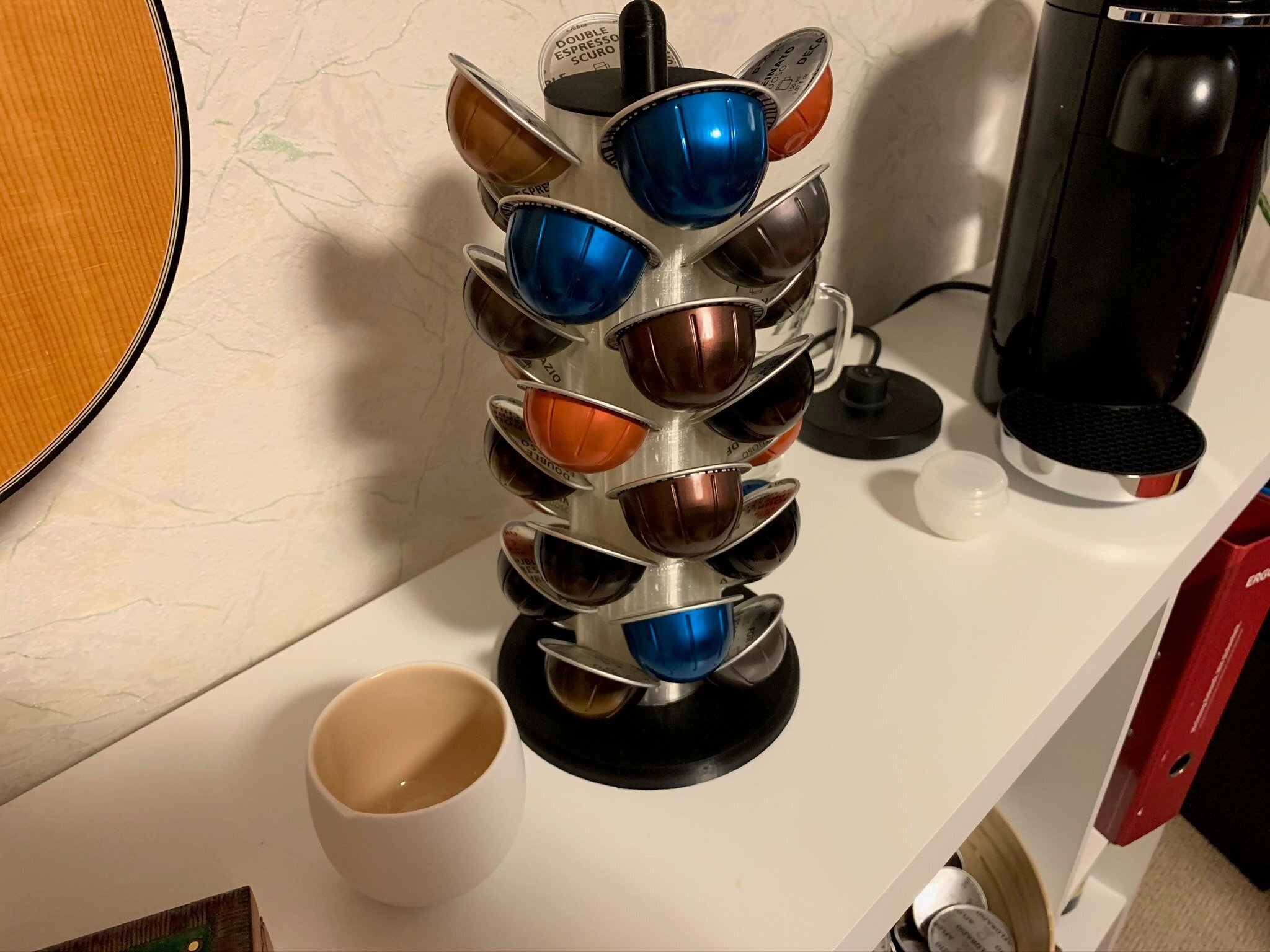 3D printed Nespresso Vertuo Capsule Tower・Cults