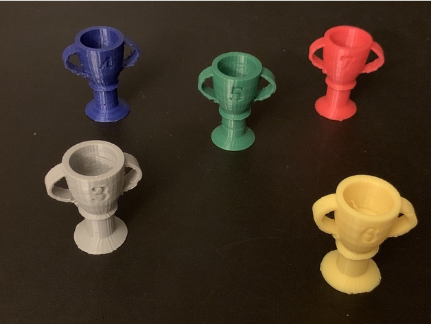 Free STL file Trophies for Balloon Cup 🎈・3D print design to download・Cults