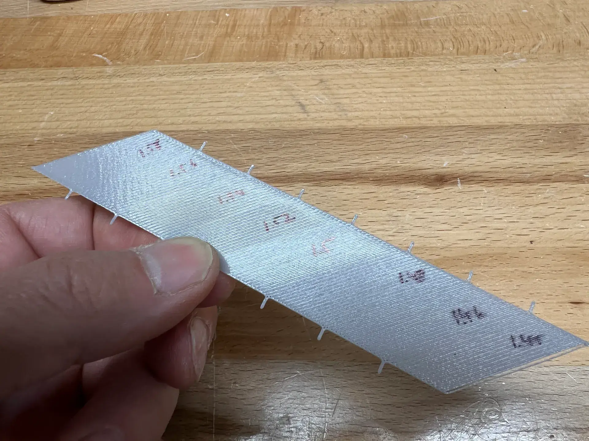 Archivo 3D gratis Calibration Strip for simple Live Z/First Layer ...