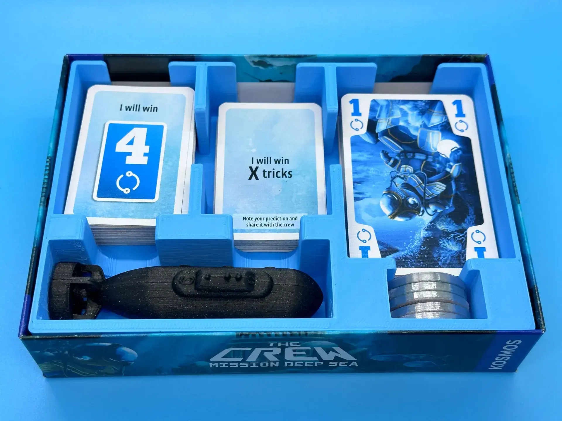 The Crew: Mission Deep Sea Organizer/Insert plus submarine and token ...