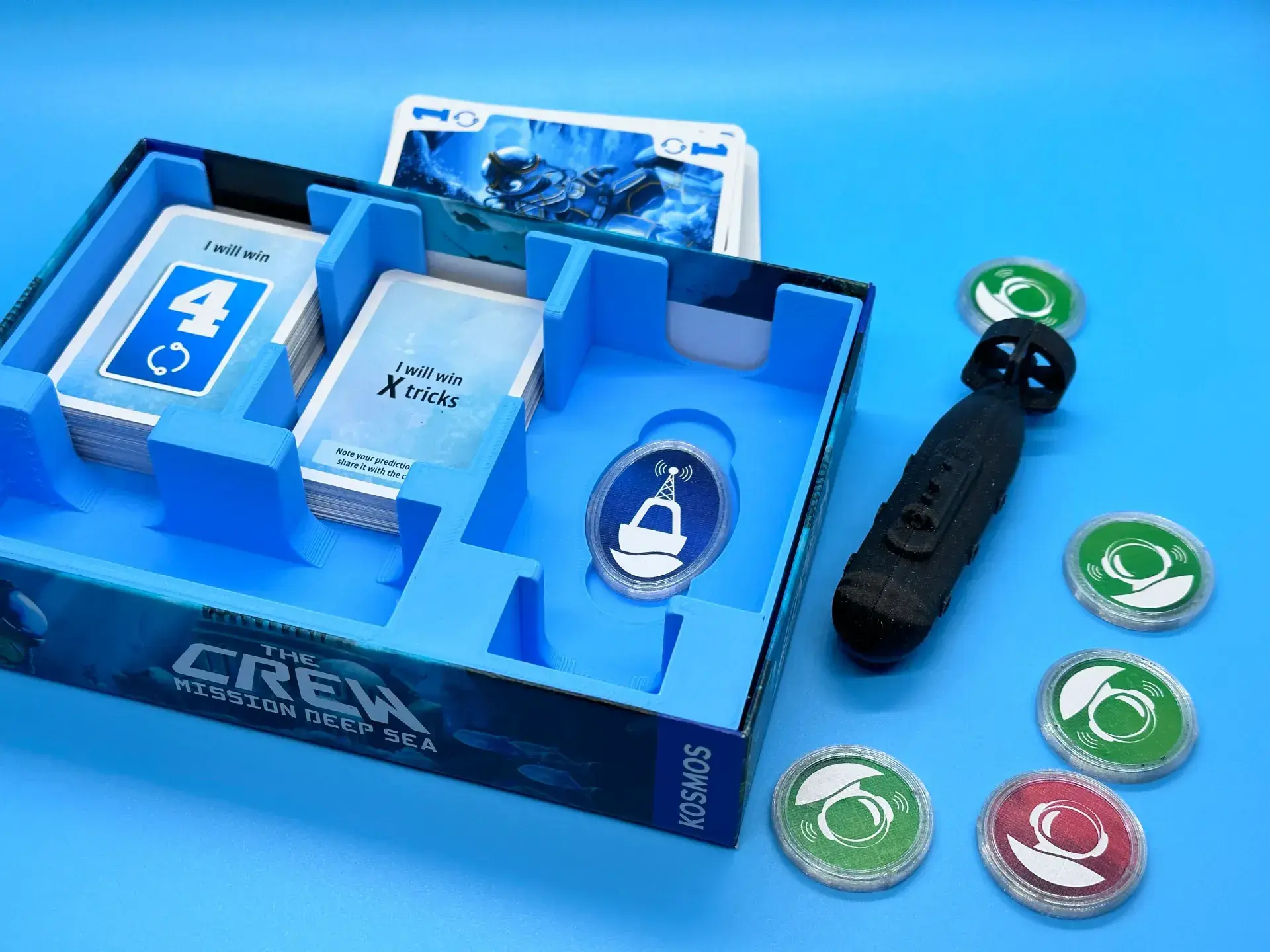 The Crew: Mission Deep Sea Organizer/Insert plus submarine and token ...