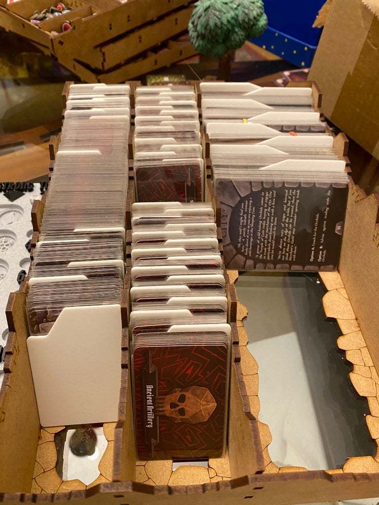 Archivo STL gratis Divisores para TowerRex Organizador para Gloomhaven 🎲 ・Diseño de impresora 3D ...