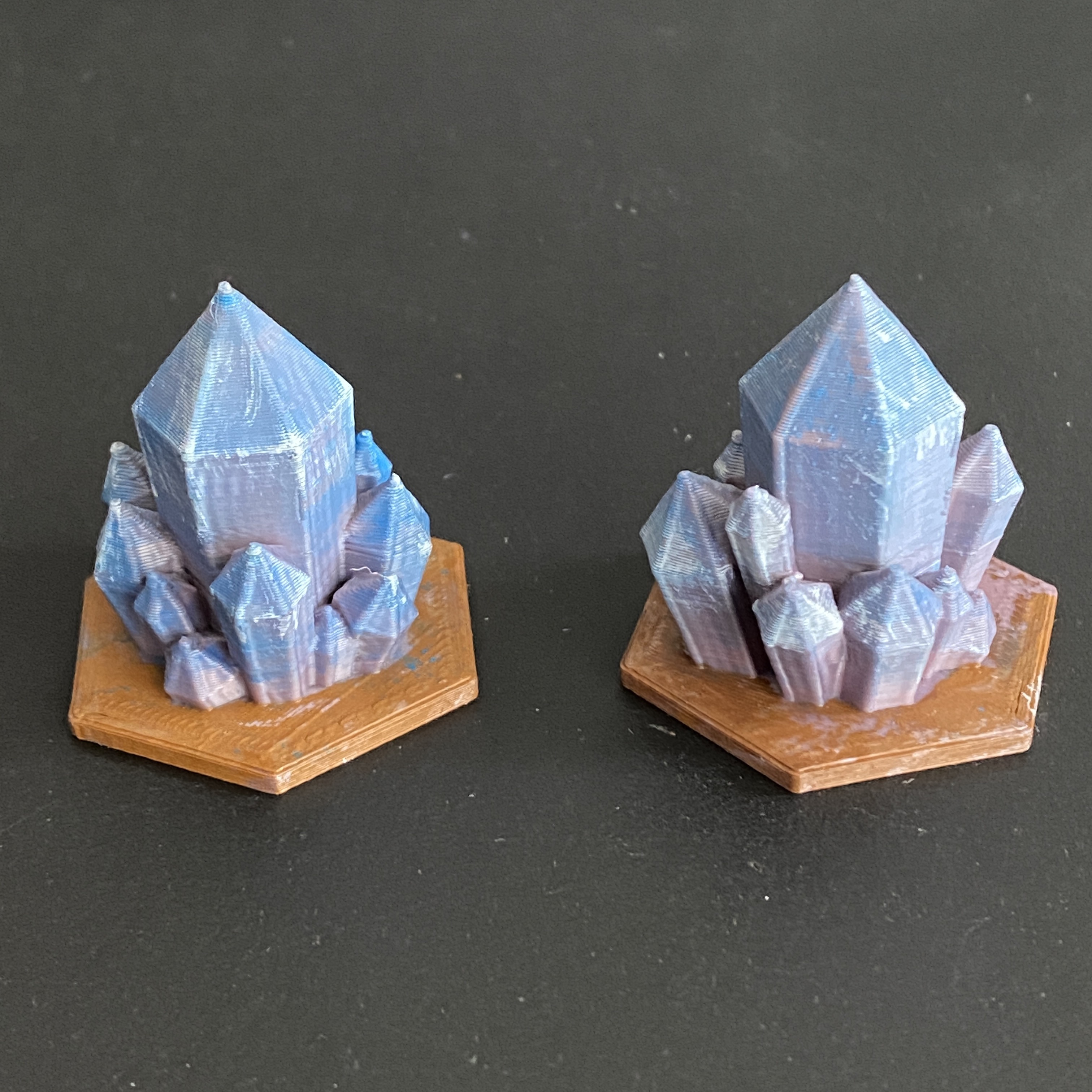 3D printing Crystals for Gloomhaven・Cults