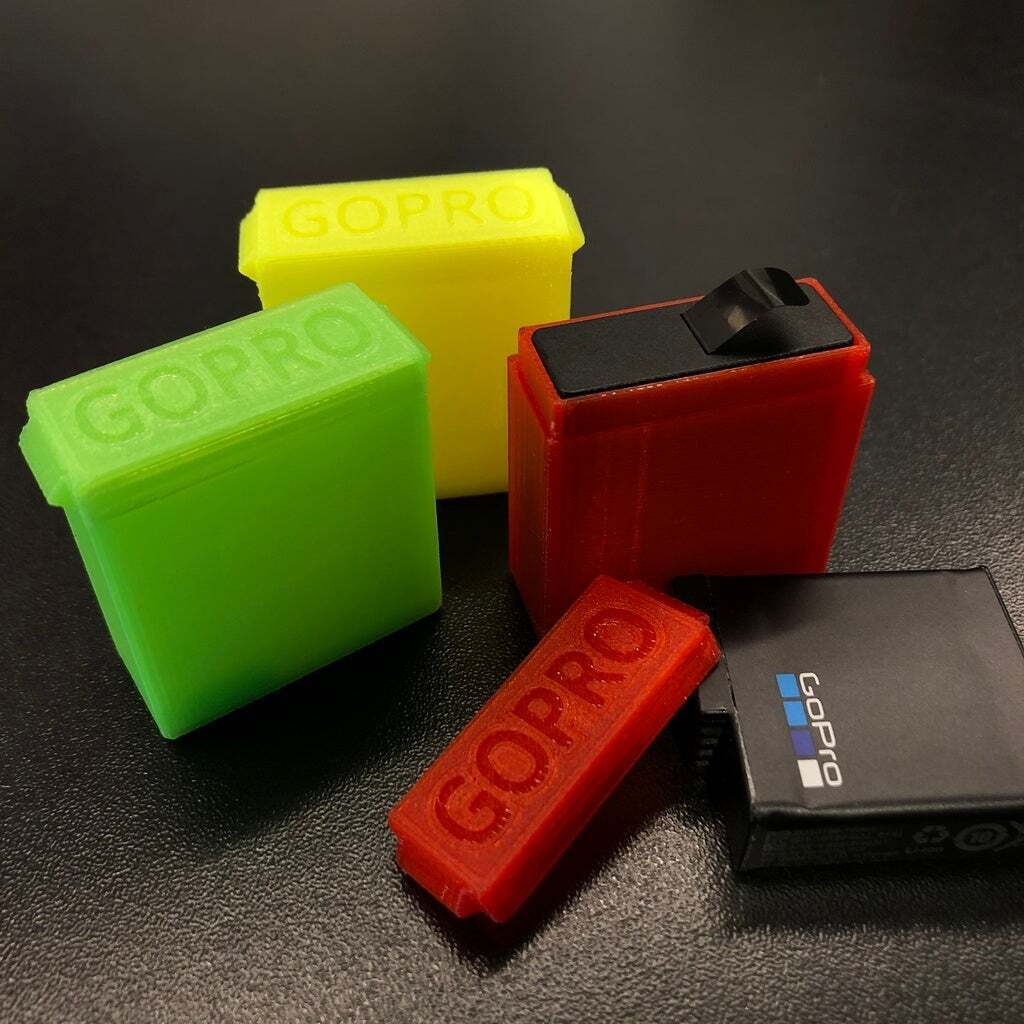 Free STL file GoPro Battery Case (Hero 5,6 & 7) 🔋 ・3D printing model to ...
