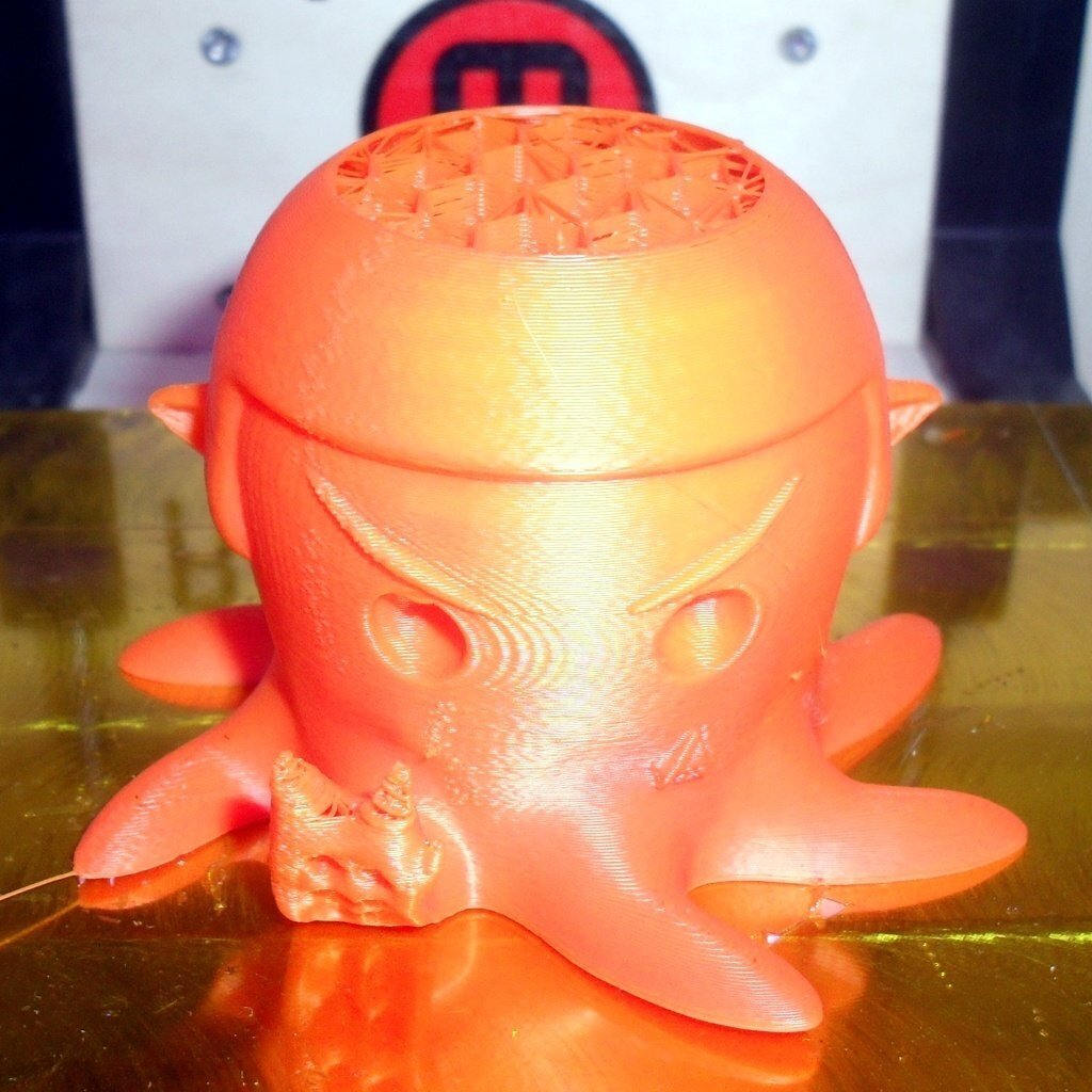 3D print Cute Spocktopus says Live Long and Prosper・Cults