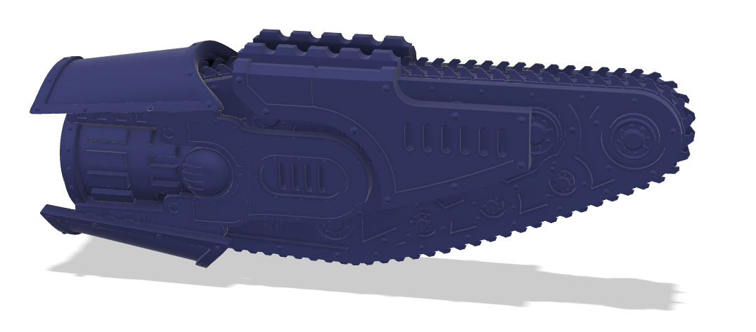 ⚔ 40k Big Reaper Titan AT Style Chainfist・Free STL File for ・Cults