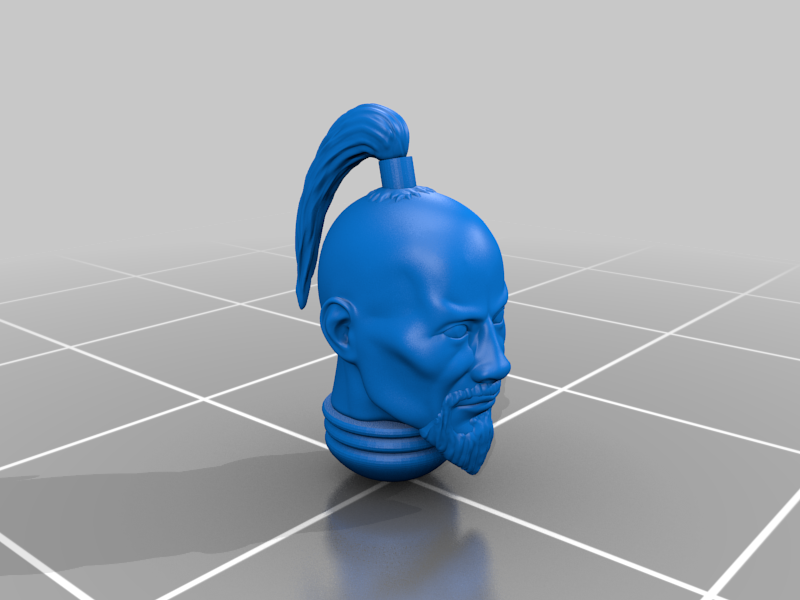 🎨 Mongolian Legions: Heads・Free STL File for ・Cults