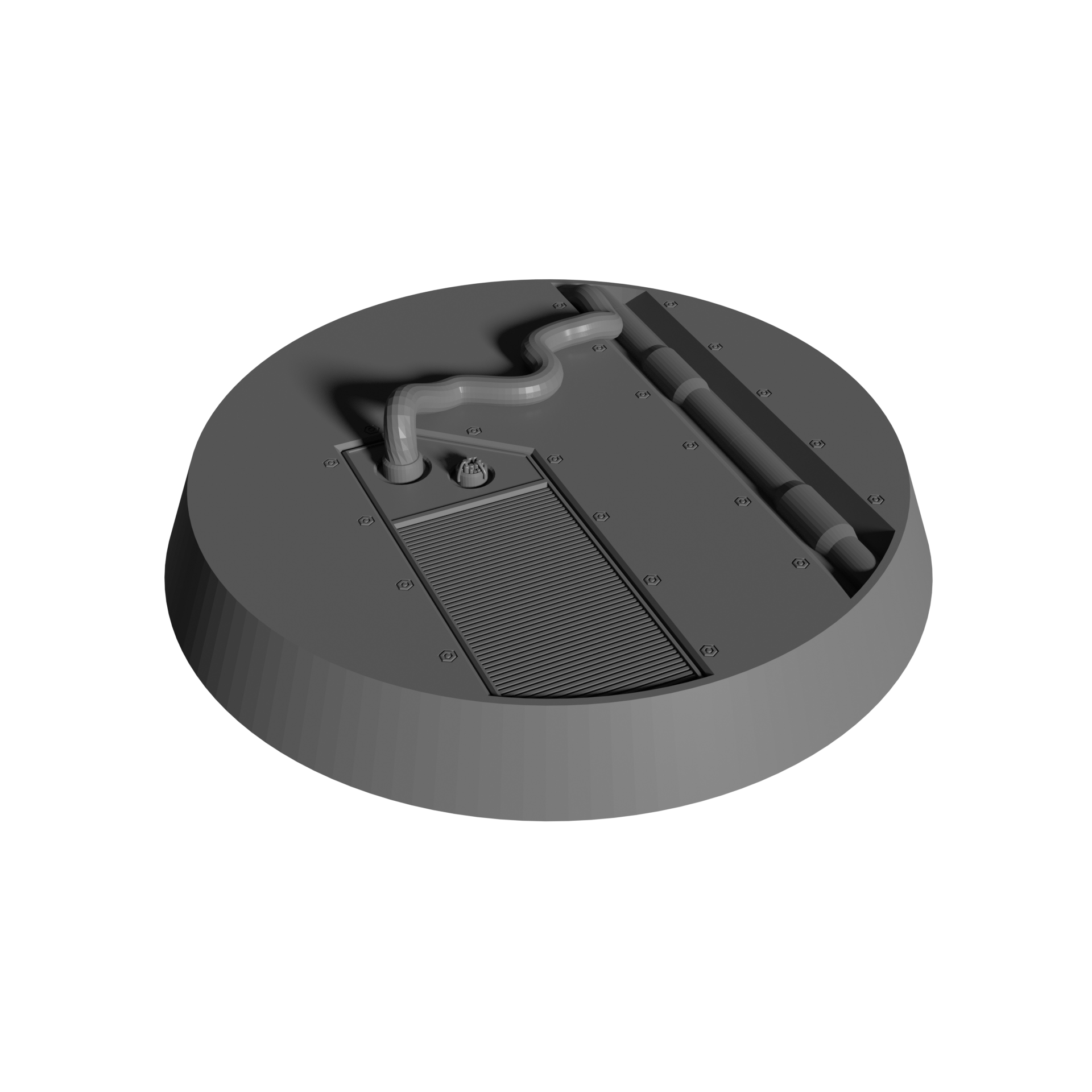 ⚔ 10x 32mm SciFi / Industrial / AdMech Bases for Warhammer 40k ...