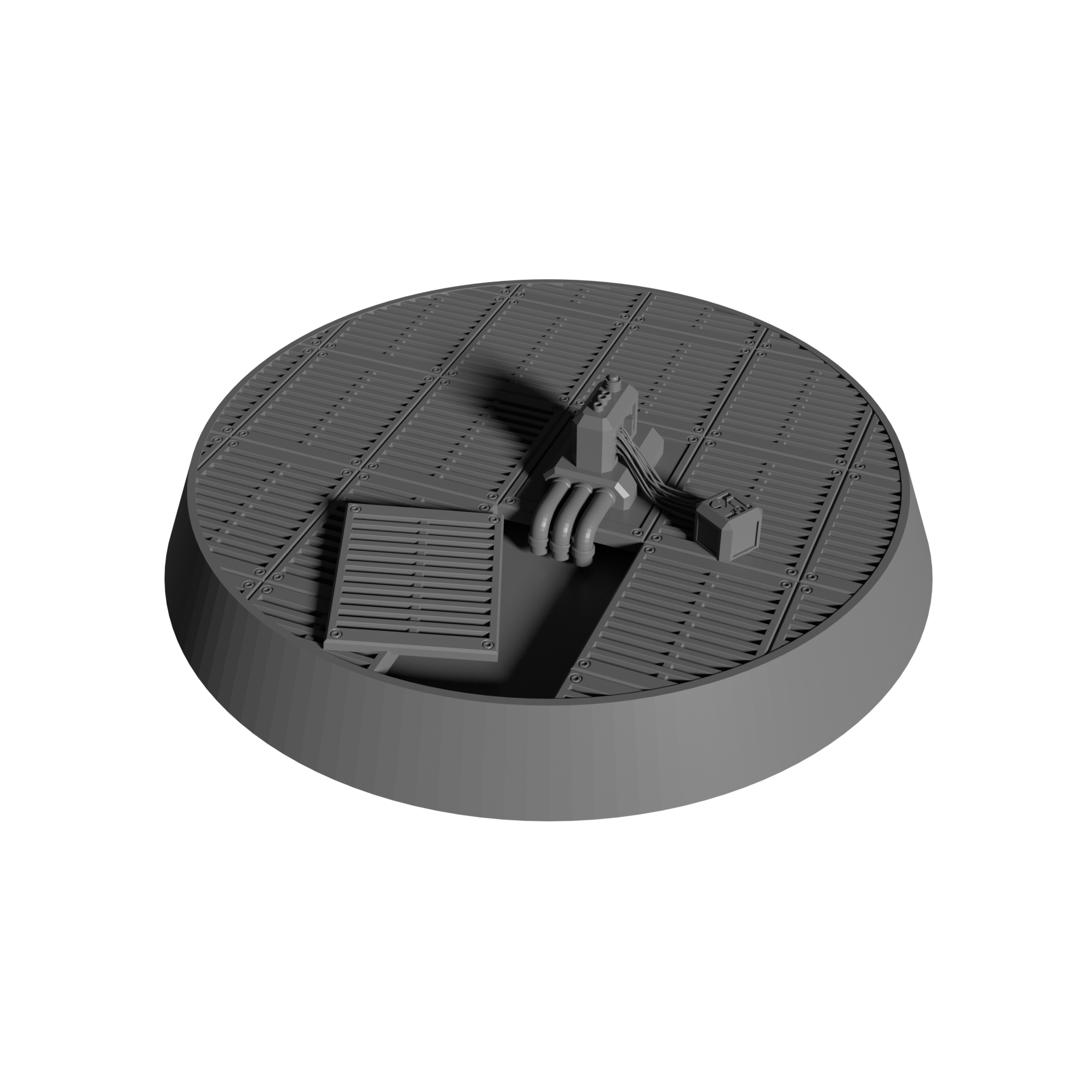 ⚔ 10x 32mm SciFi / Industrial / AdMech Bases for Warhammer 40k ...