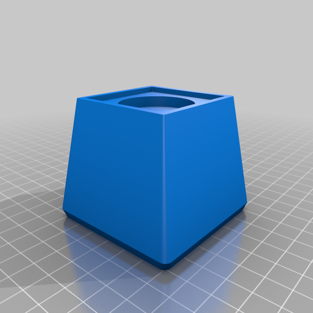 🟪 Customizable Square Furniture Riser・Free STL File for ・Cults