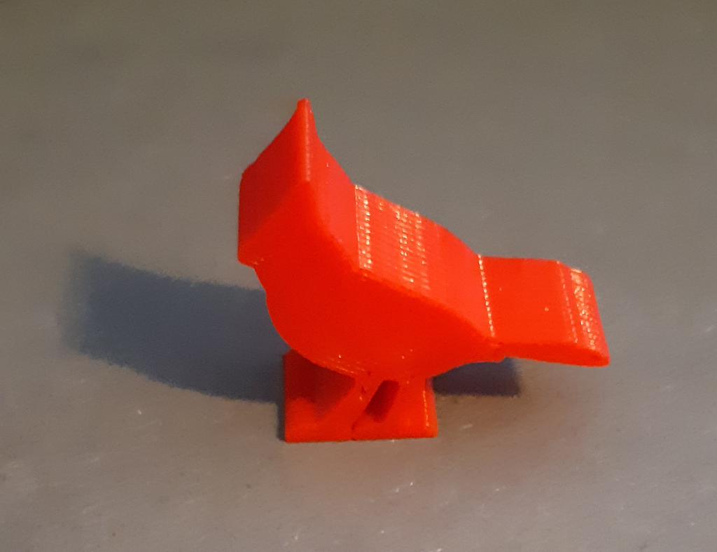 🐦 Cardinal (Bird) Meeple Game Piece・Free STL File for 3D printing and ...