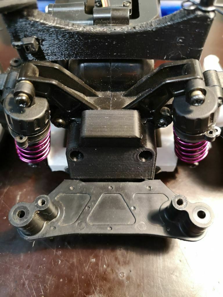 Free STL file Tamiya TL-01 bumper to TT-01/2 bumper conversion 🚗 ・3D ...